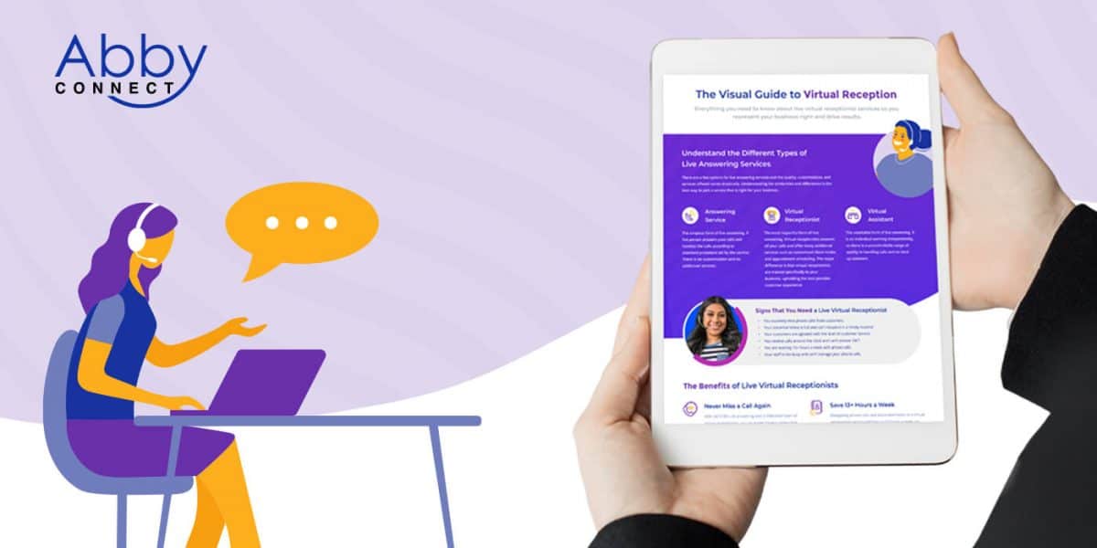 The Visual Guide To Virtual Reception | Abby Connect